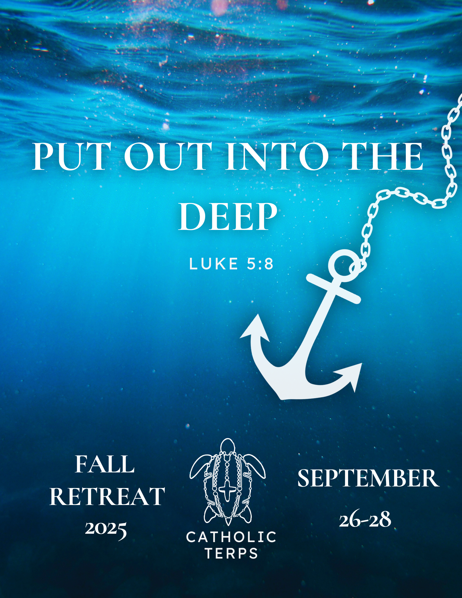 Fall Retreat: “Put out into the Deep” - Catholic Terps
